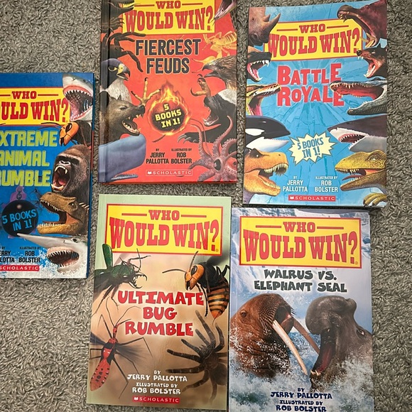 Who Would Win | Other | 6 Who Would Win Books | Poshmark